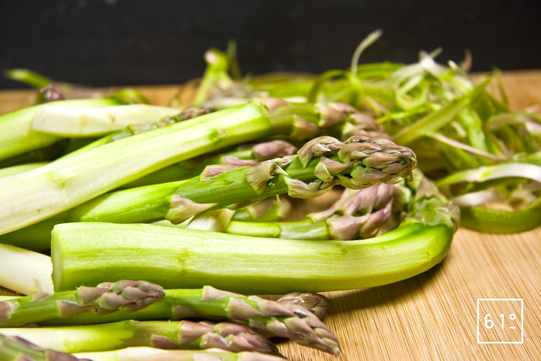 Asperges vertes sous vide | Recette | 61°Degrés