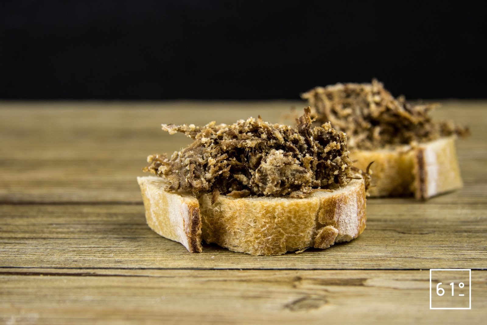Rillettes de bœuf | Recette | 61°Degrés