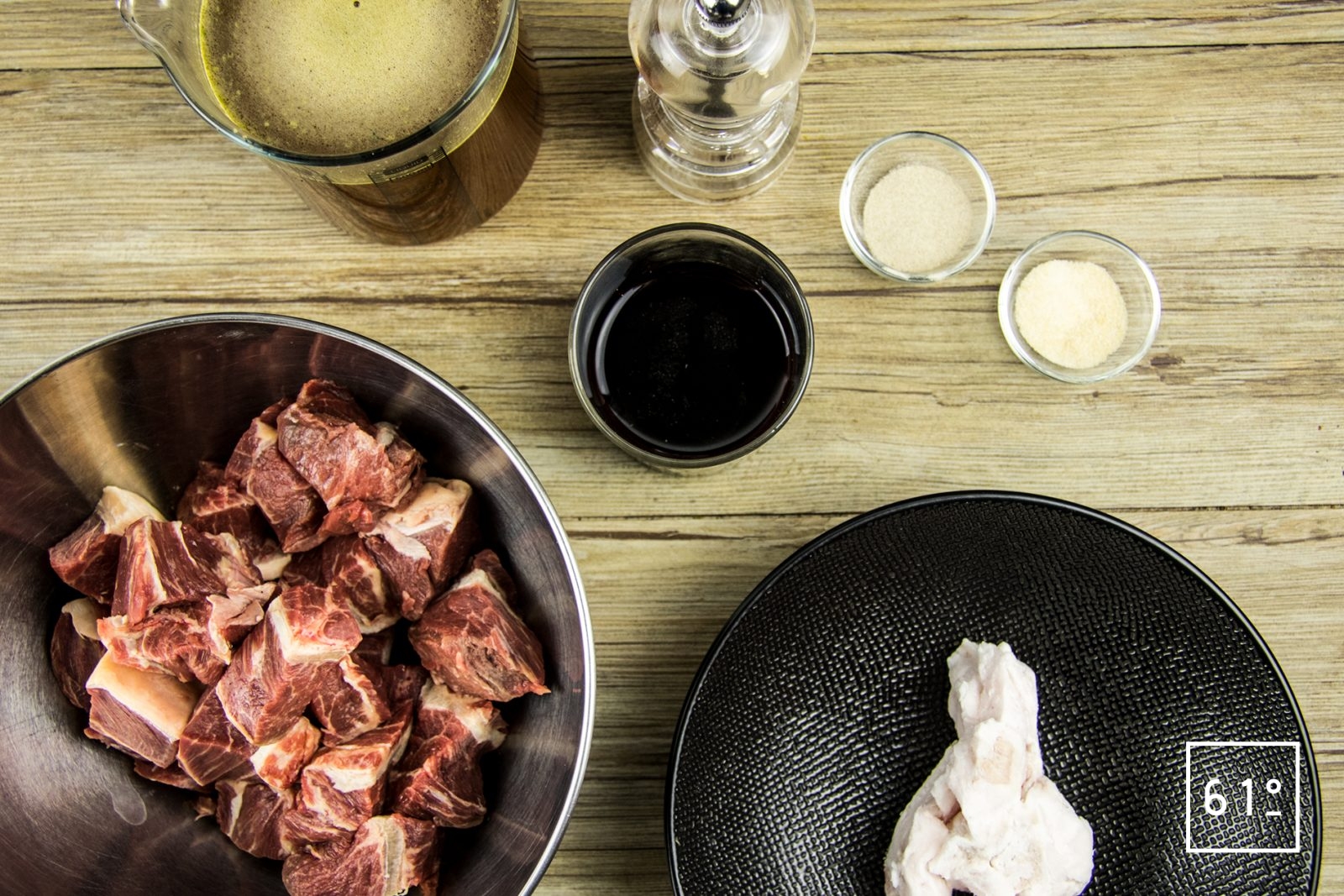 Rillettes de bœuf | Recette | 61°Degrés