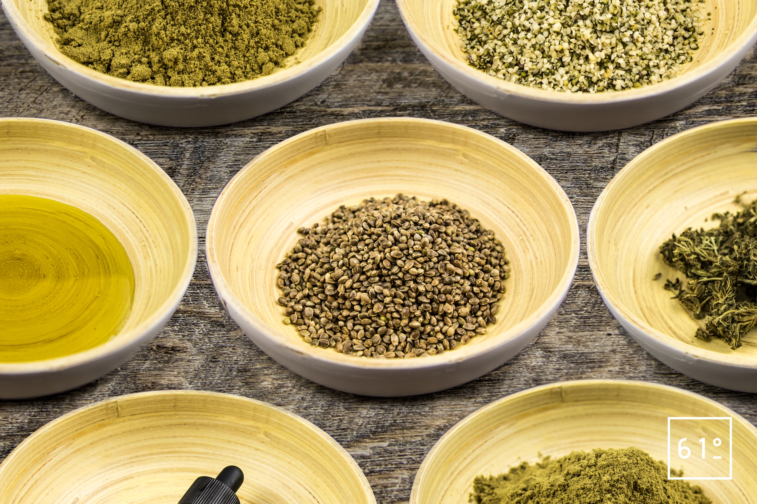 Le chanvre en cuisine | Ingrédient | 61°Degrés