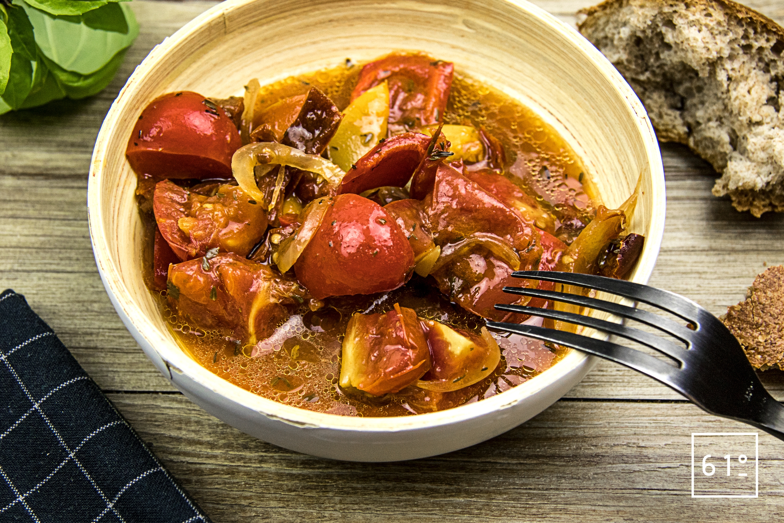 Piperade | Recette | 61°Degrés