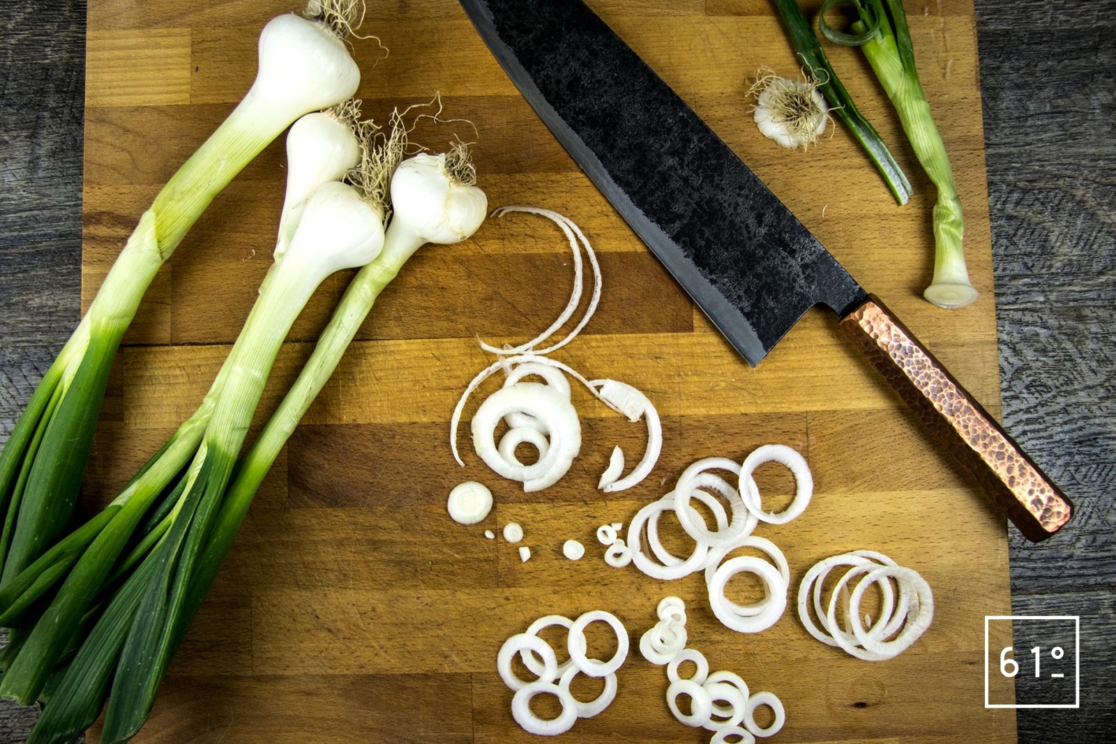 Pickles d’oignons nouveaux au miel | Recette | 61°Degrés