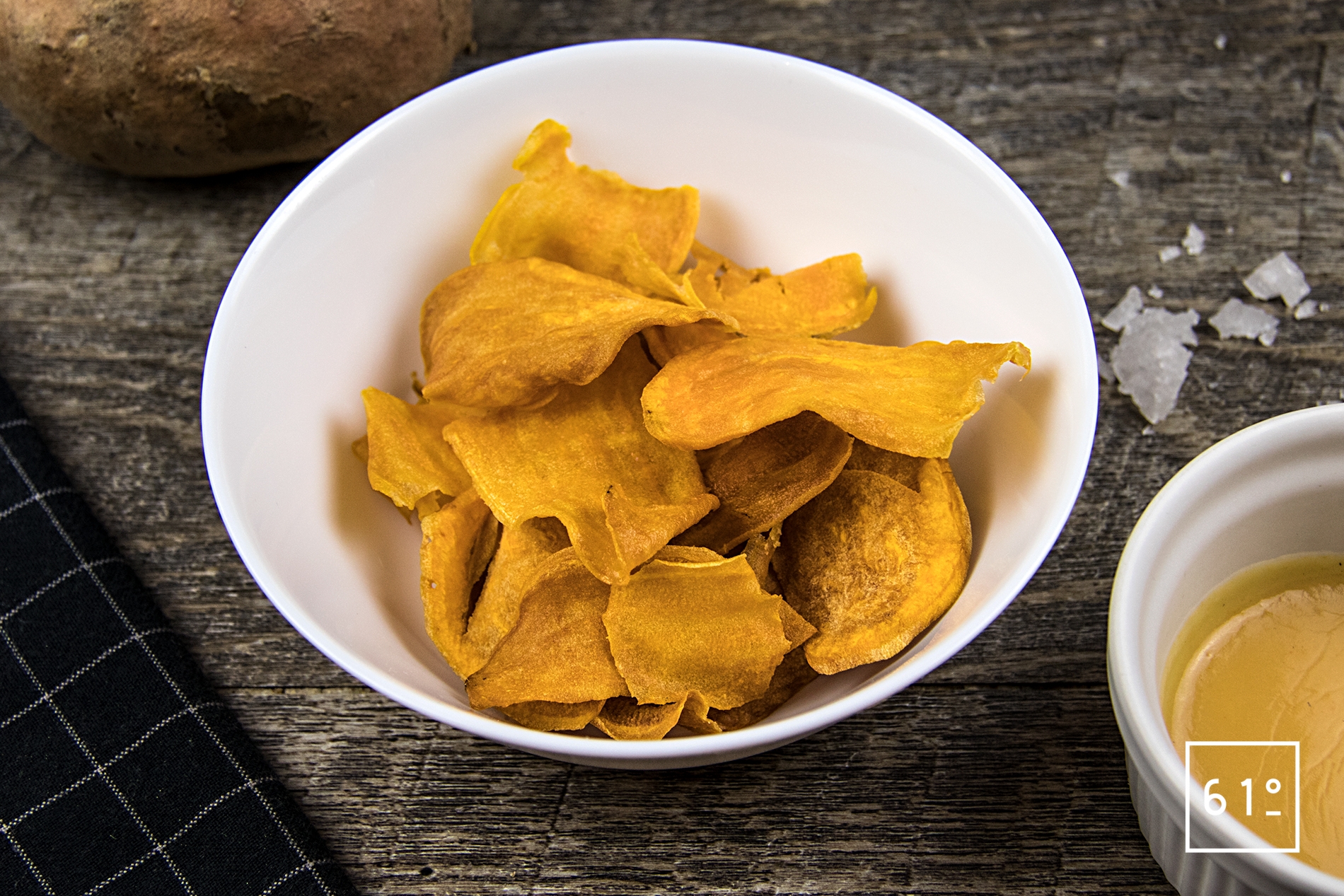 Chips de patate douce | Recette | 61°Degrés