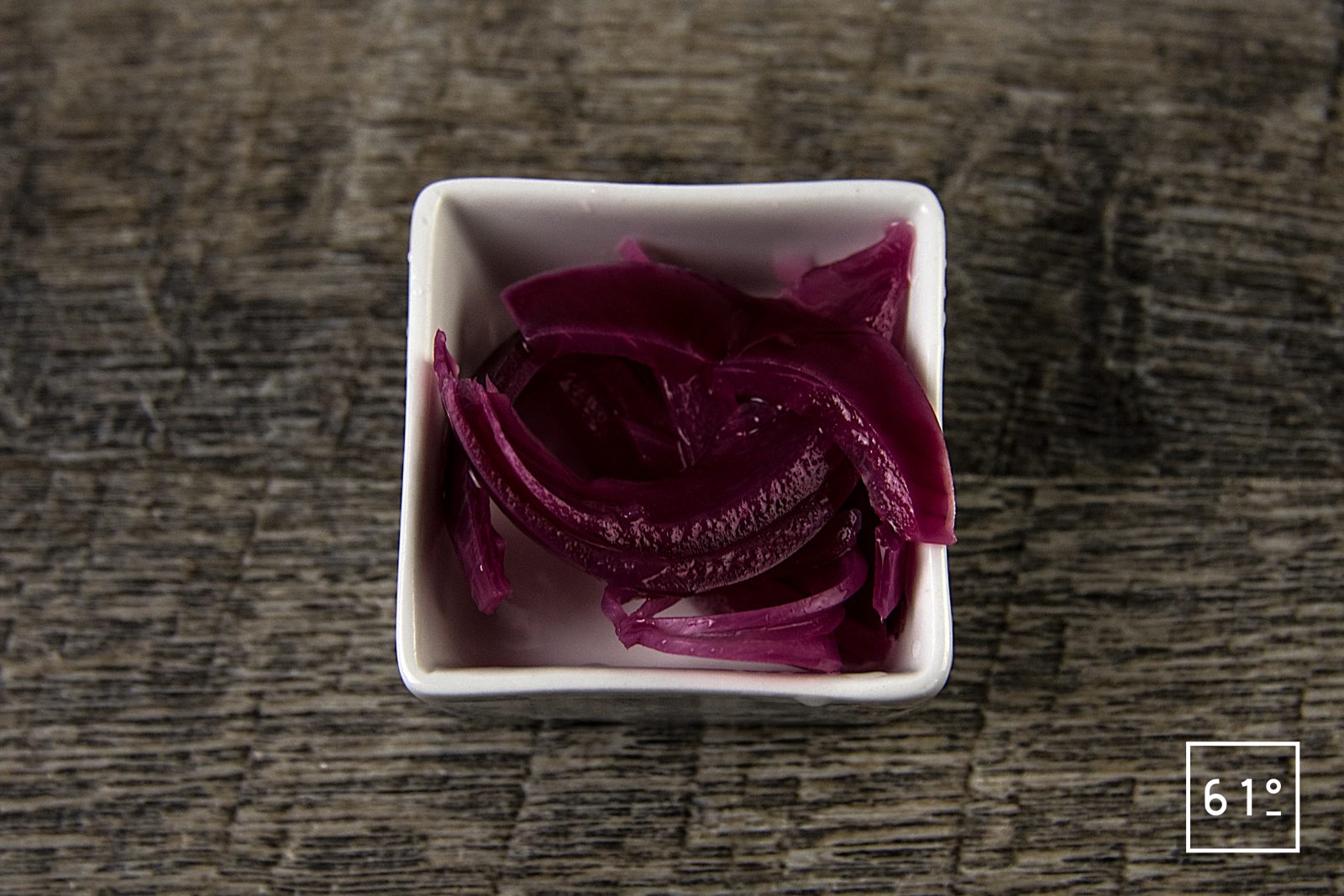Pickles d’oignon rouge | Recette | 61°Degrés