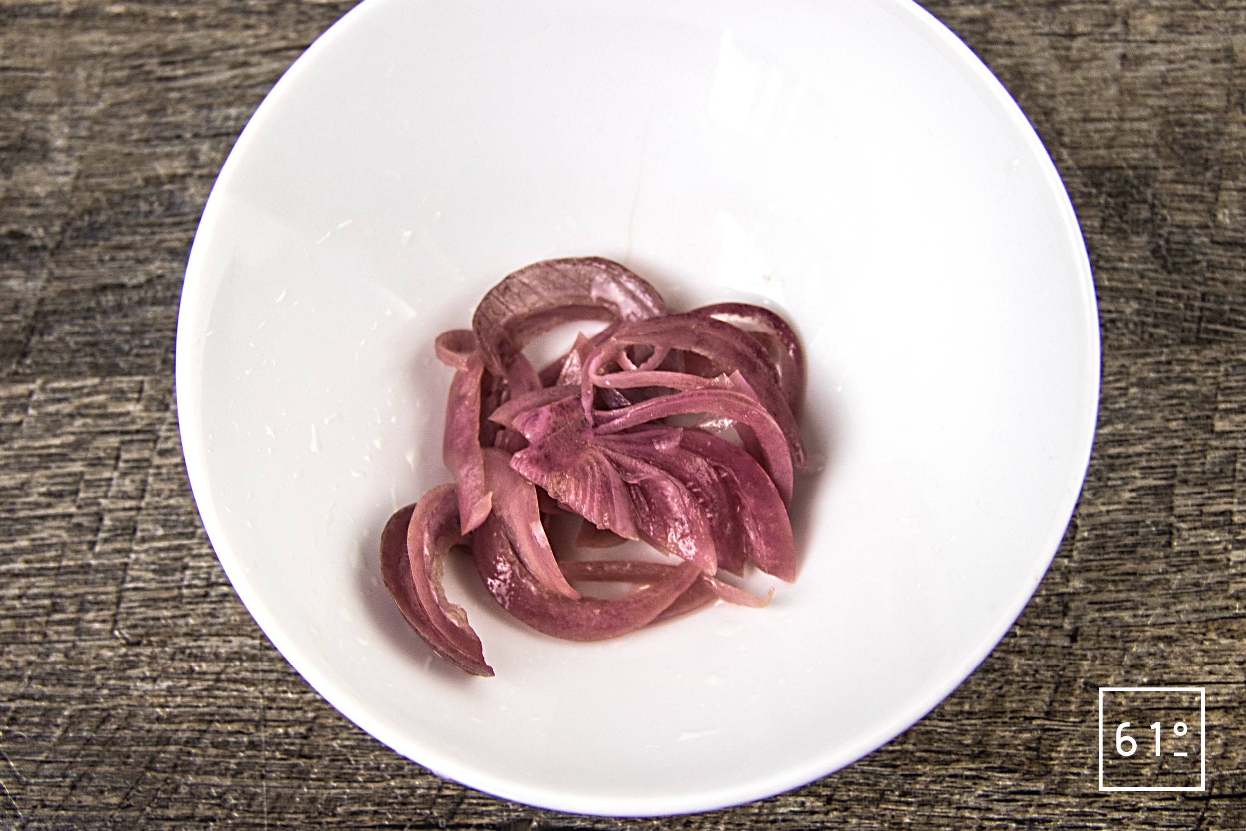 Oignons rouges lactofermentés | Recette | 61°Degrés