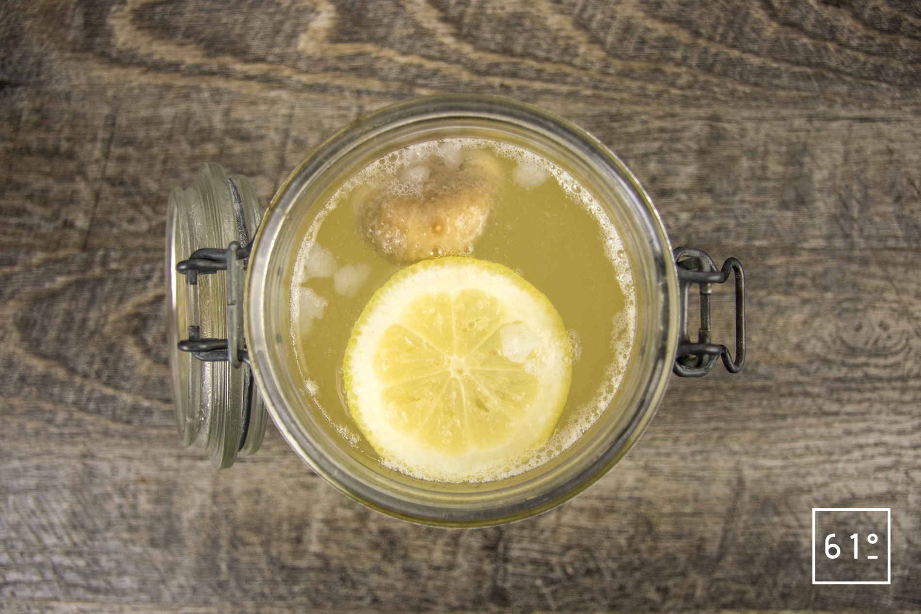 Kéfir de fruit : la recette de base citron-figue | Recette | 61°Degrés