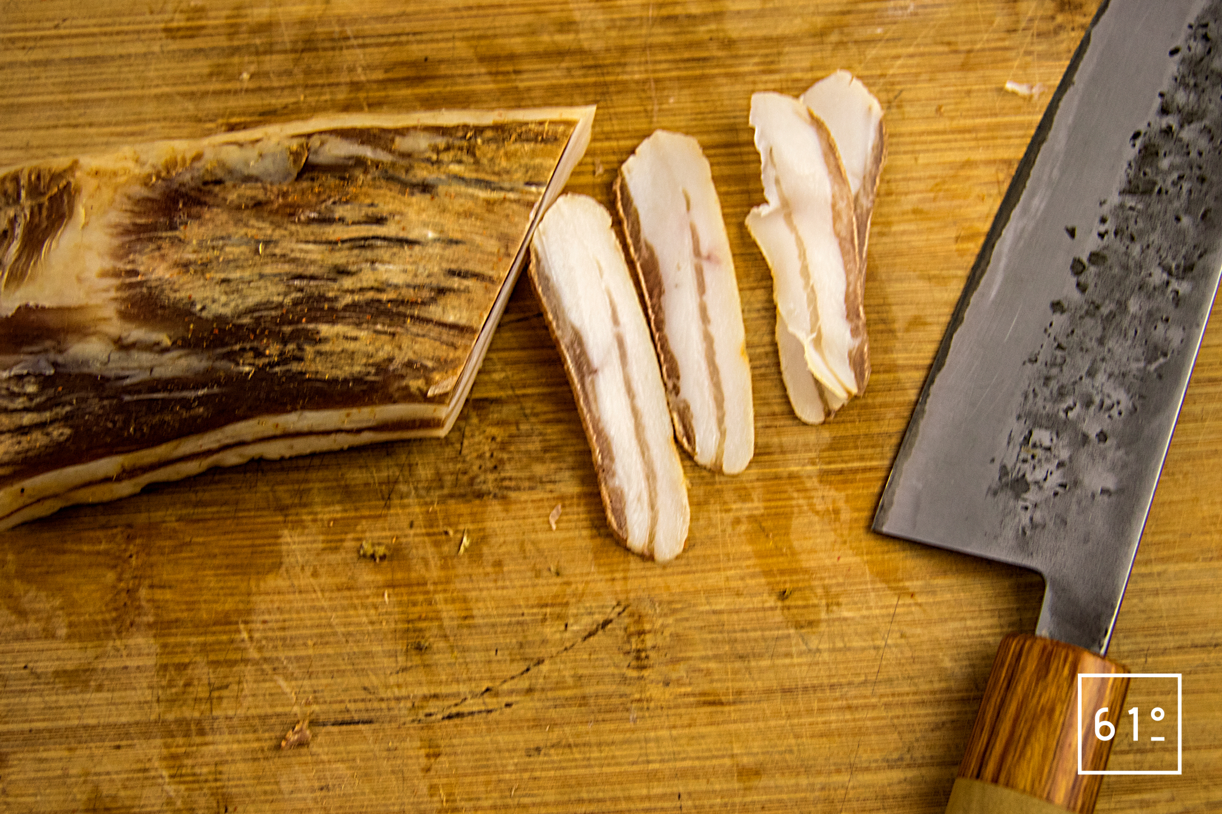 Lard au Xipister | Recette | 61°Degrés