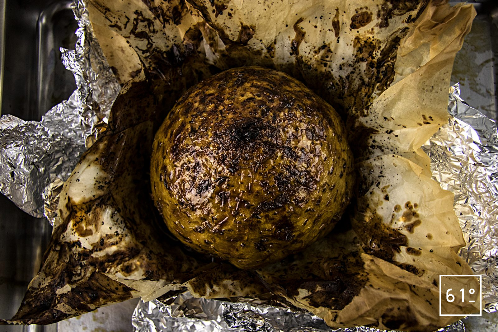 Céleri rave rôti au four | Recette | 61°Degrés