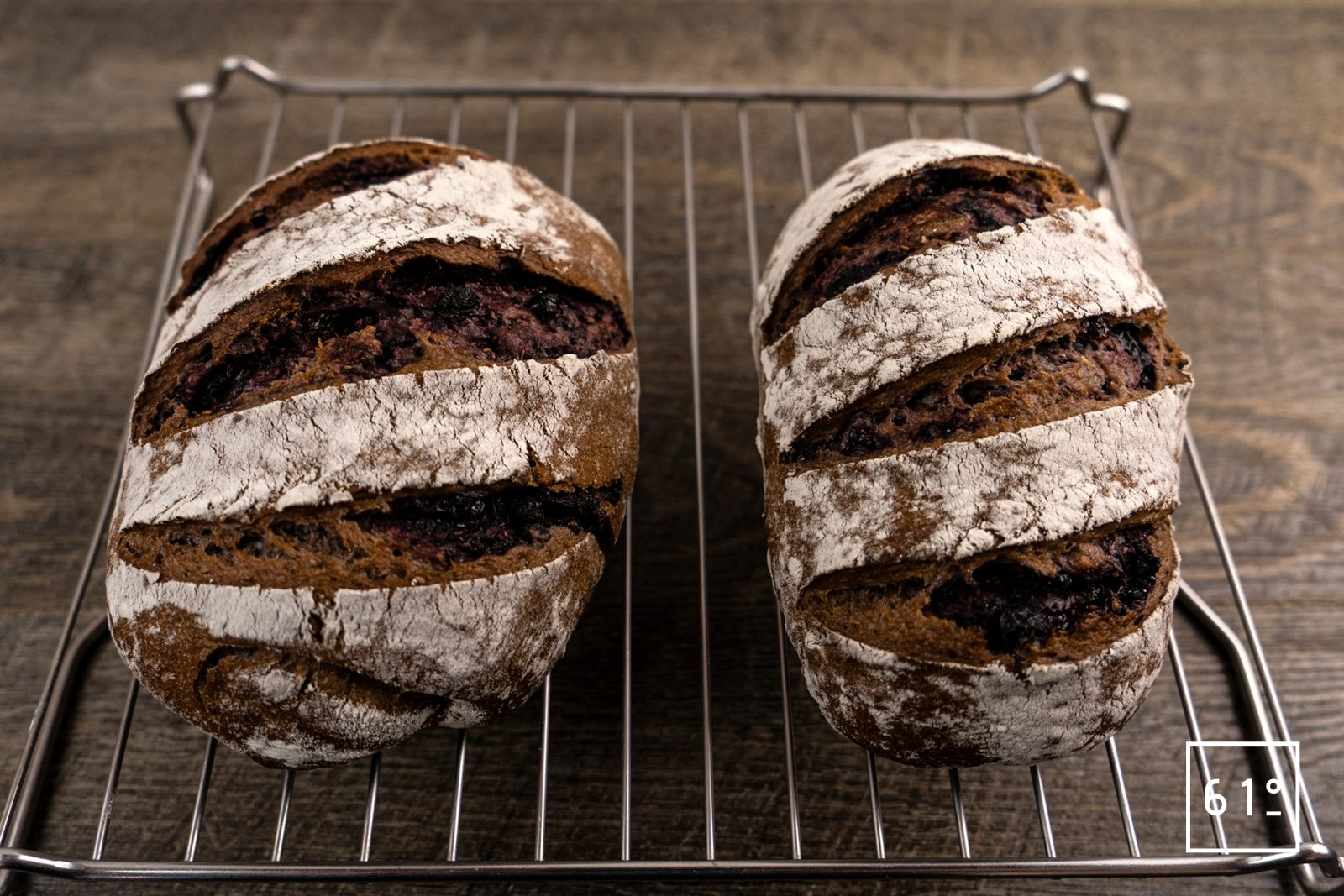 Pain aux fruits rouges | Recette | 61°Degrés