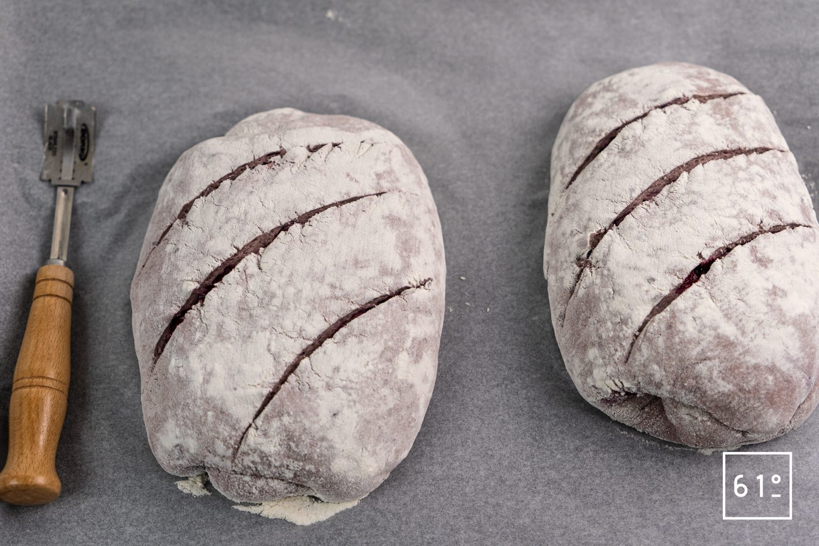 Pain aux fruits rouges | Recette | 61°Degrés