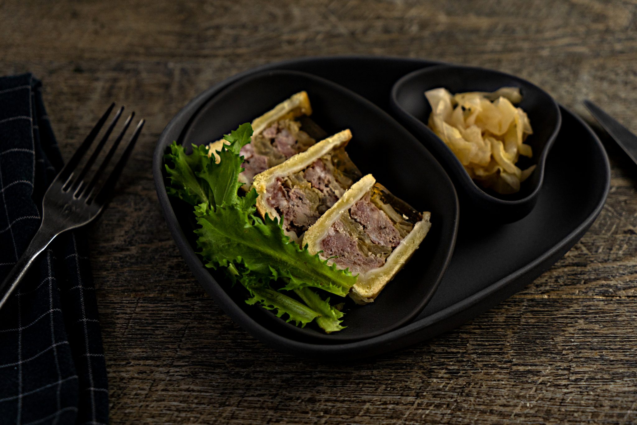 Mini pâté chou-croute | Recette | 61°Degrés