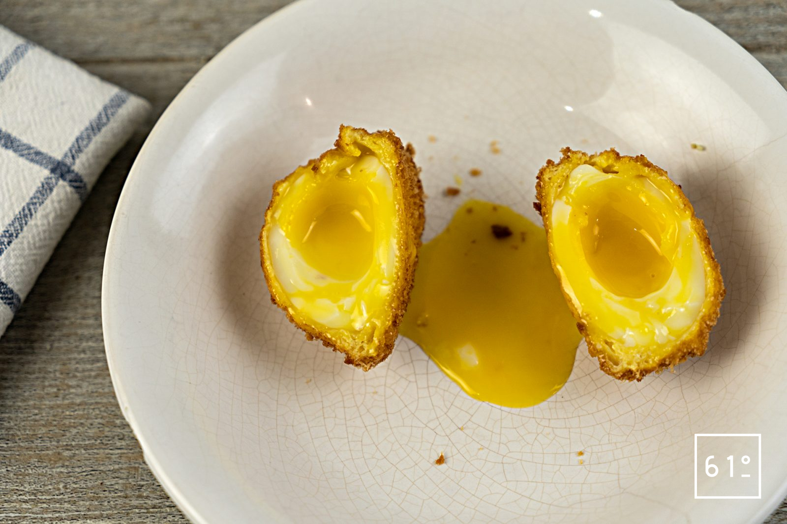 Œuf frit | Recette | 61°Degrés