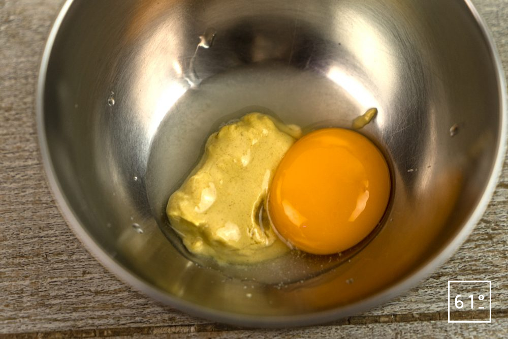 Sauce type mayonnaise sans gras | Recette | 61°Degrés