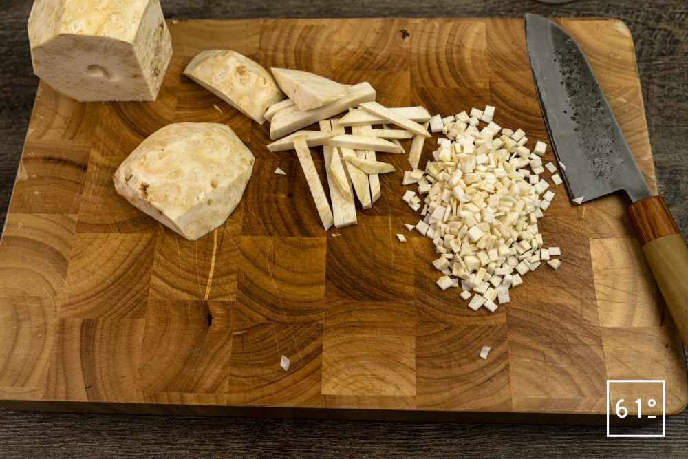 Céleri rave déshydraté | Recette | 61°Degrés