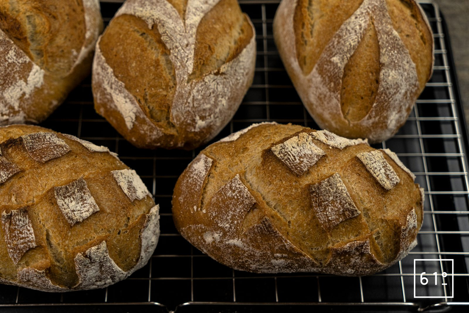 Pain sur poolish | Recette | 61°Degrés