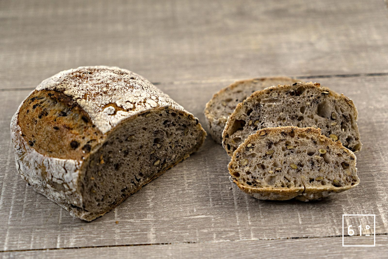 Pain aux lentilles | Recette | 61°Degrés